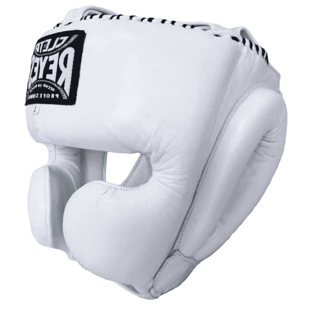 Cleto Reyes Cheek Protection Head Gear White – MMA Fight Store