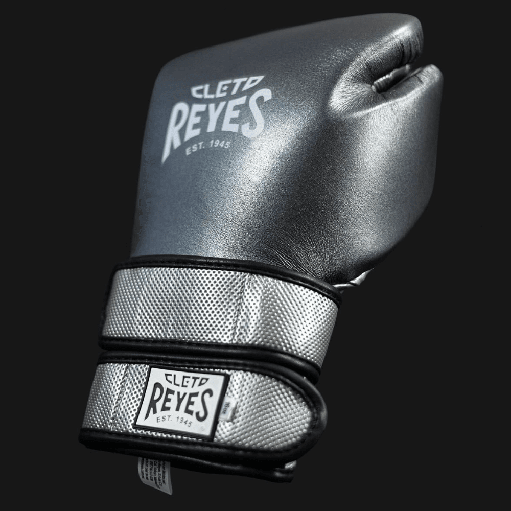 Cleto Reyes Hero Double Loop Boxing Gloves White/Silver – MMA Fight Store