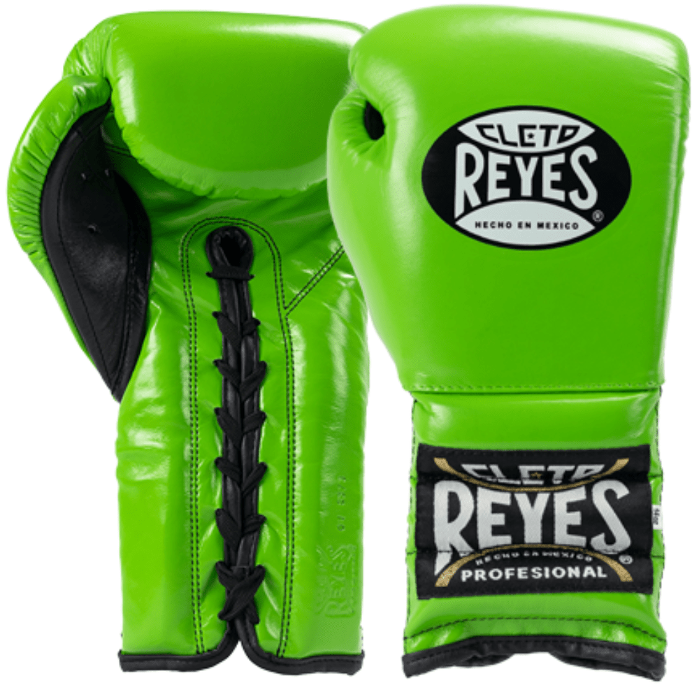 Cleto Reyes Training Boxing Gloves with Laces Green – MMA Fight Store