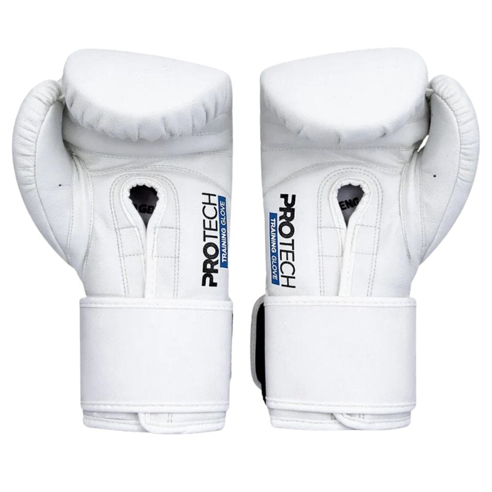 Engage Pro-Tech Hook & Loop Boxing Gloves White – MMA Fight Store