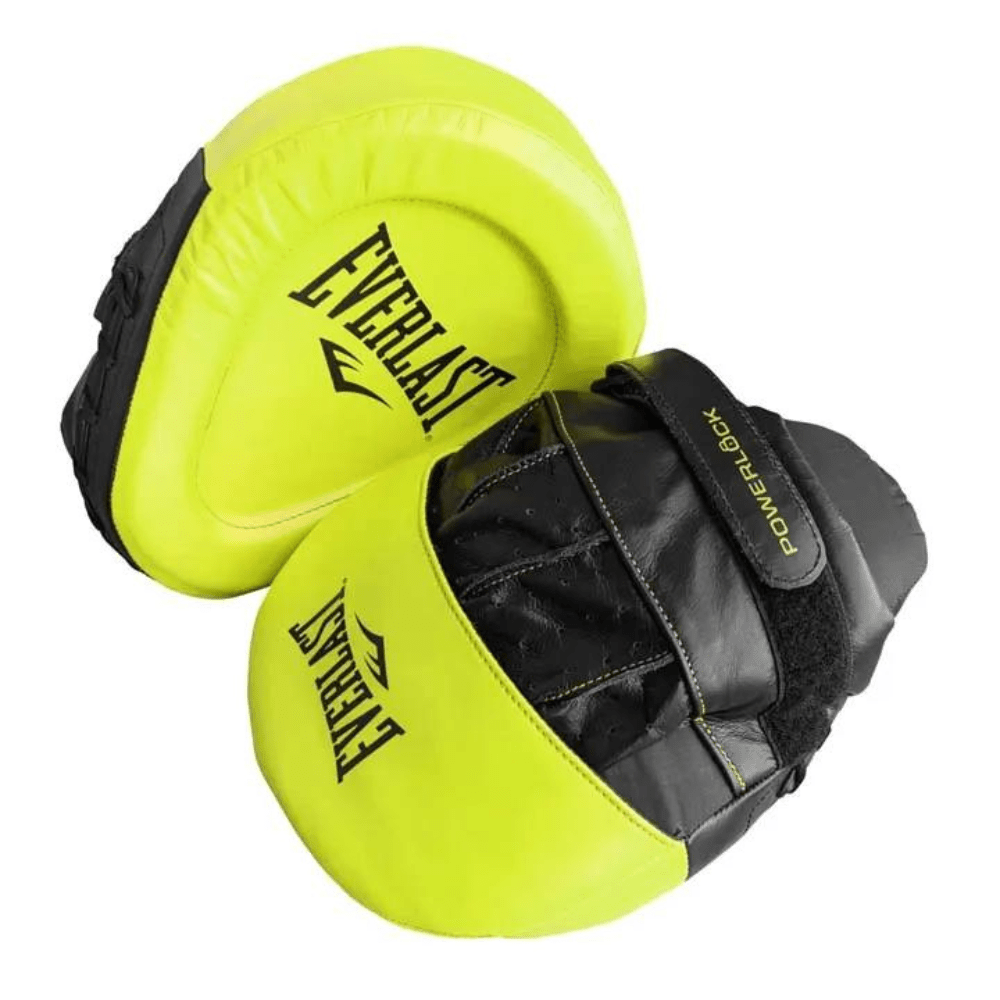 Everlast Powerlock Pro Focus Mitts Yellow/Black – MMA Fight Store