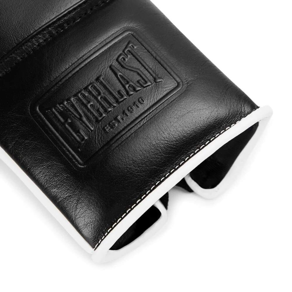 Everlast Powerlock Pro OG Laced Boxing Gloves Black/White – MMA Fight Store