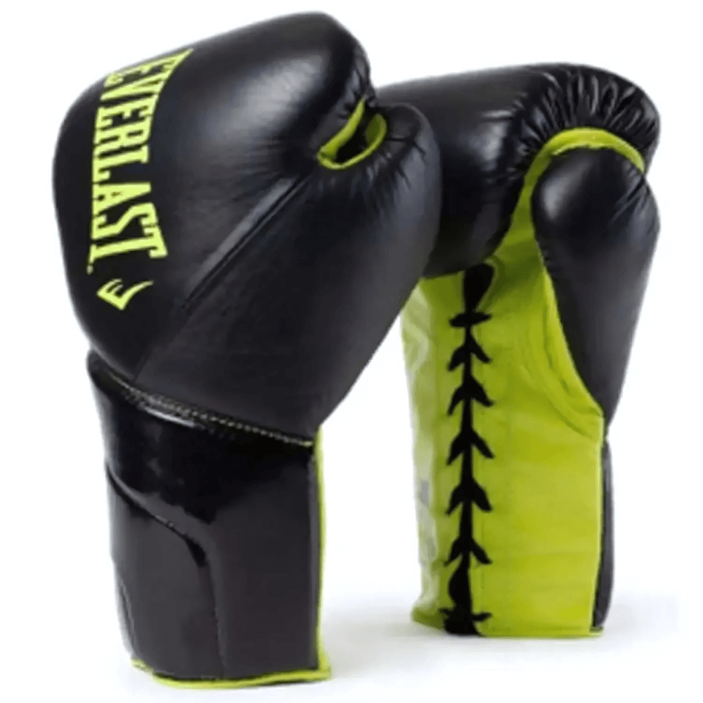 Everlast Protex Fight Gloves Black/Green – MMA Fight Store