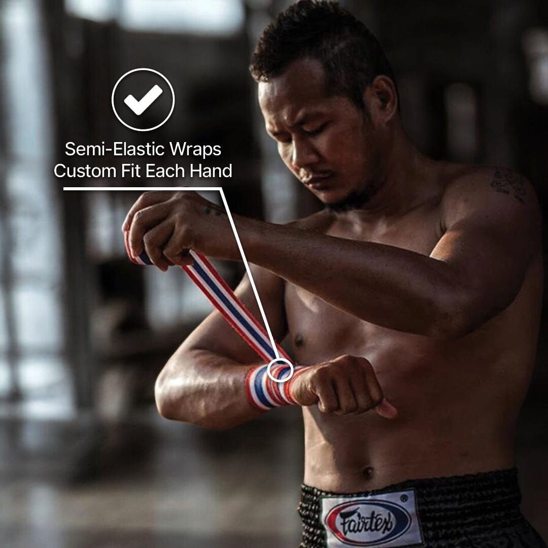 Fairtex HW2 Cotton Hand Wraps Red/White – MMA Fight Store