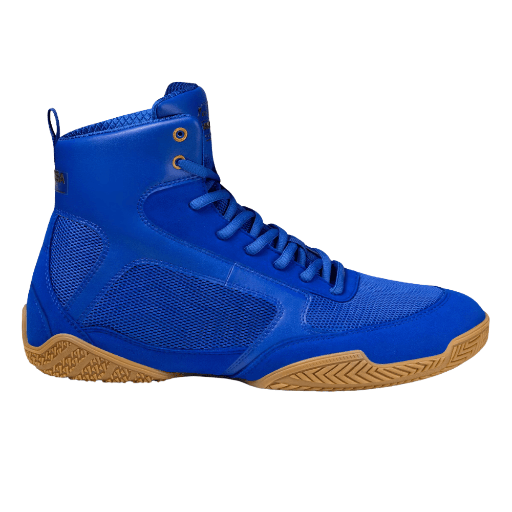Hayabusa Pro Boxing Shoes Blue – MMA Fight Store