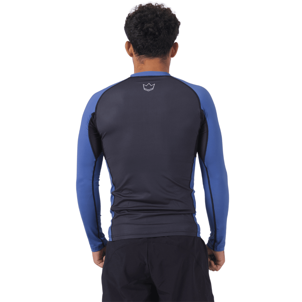 Kingz Ranked Performance V2 Long Sleeve Rashguard Blue – MMA Fight Store