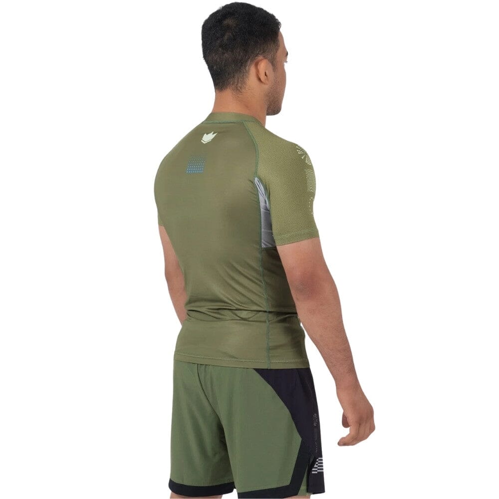 Kingz Trooper Rashguard Military Green – MMA Fight Store
