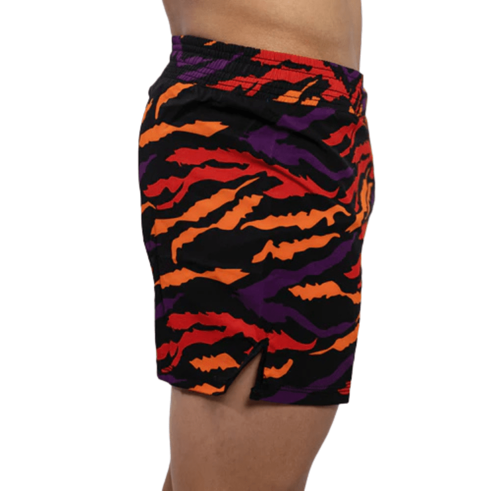 MA1 Tiger Stripe High Cut MMA Shorts – MMA Fight Store