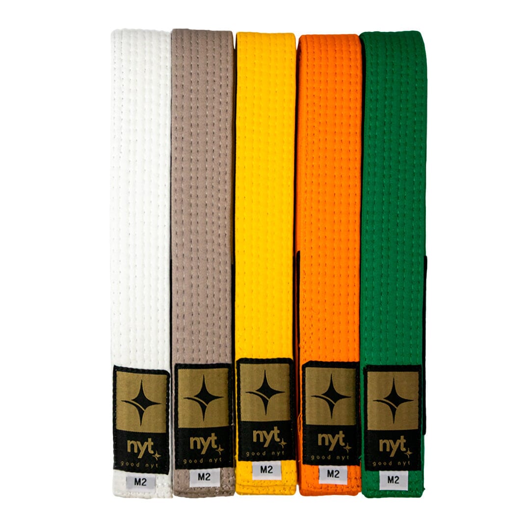 NYT Youth BJJ Gi Belt Solid Colour White – MMA Fight Store