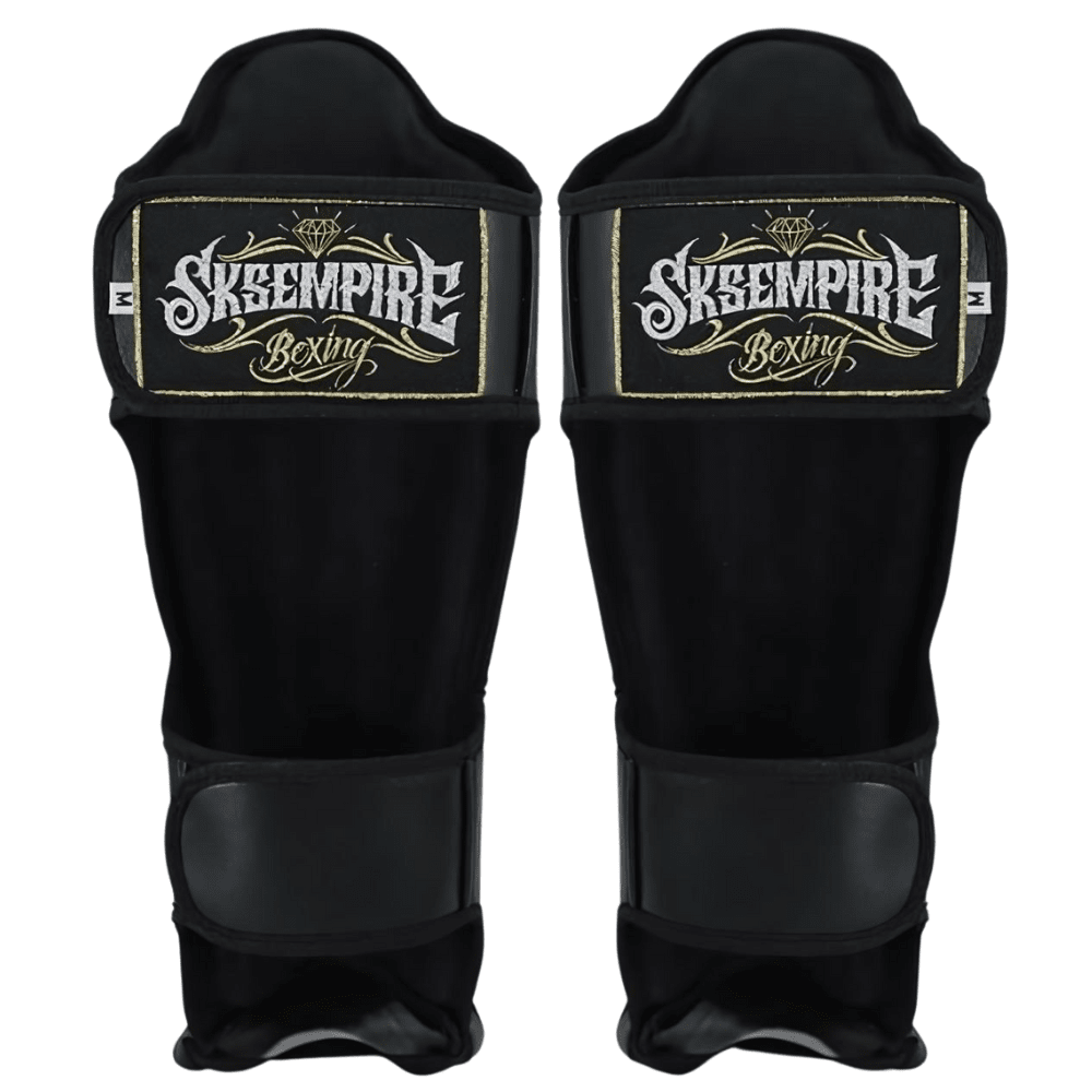 SKS Black Sakyant Muay Thai Shin Guards – MMA Fight Store