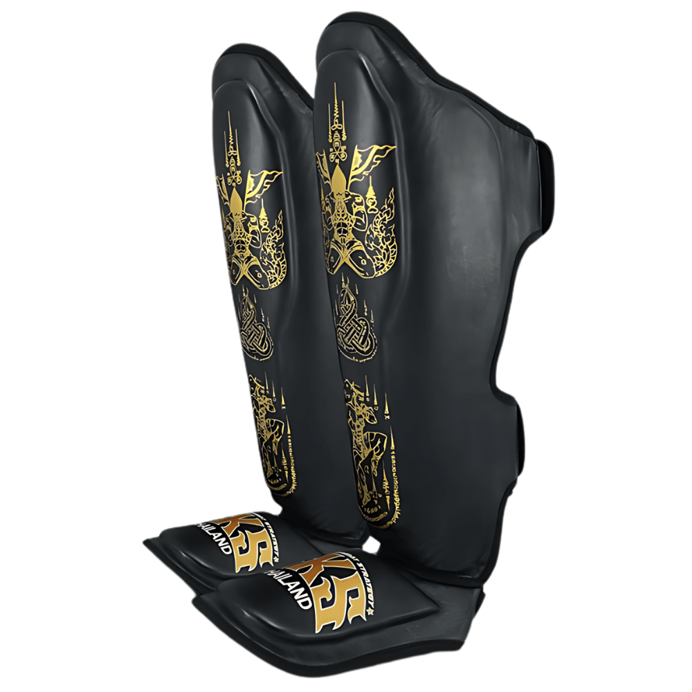 SKS Black Sakyant Muay Thai Shin Guards – MMA Fight Store