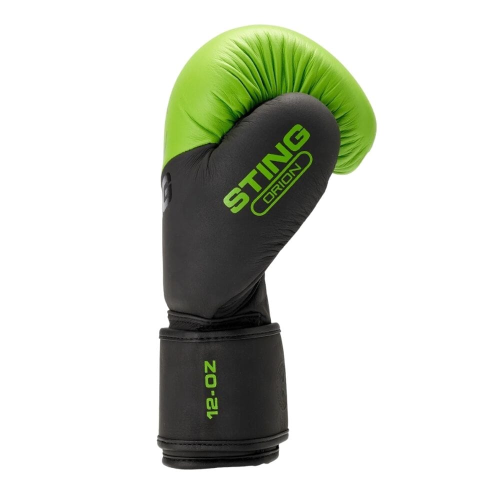 Sting Orion Boxing Gloves Black/Green – MMA Fight Store