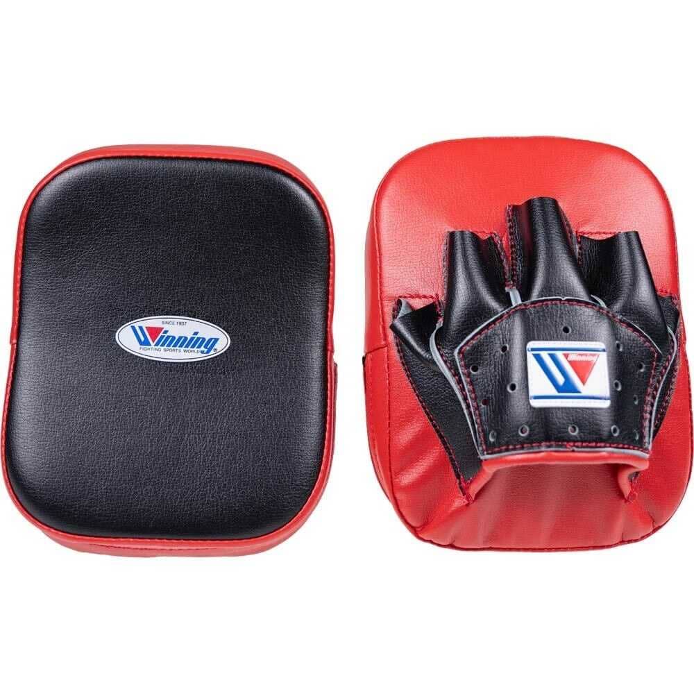 Winning CM-10 Small Curved Punch Mitts Red/Black – MMA Fight Store