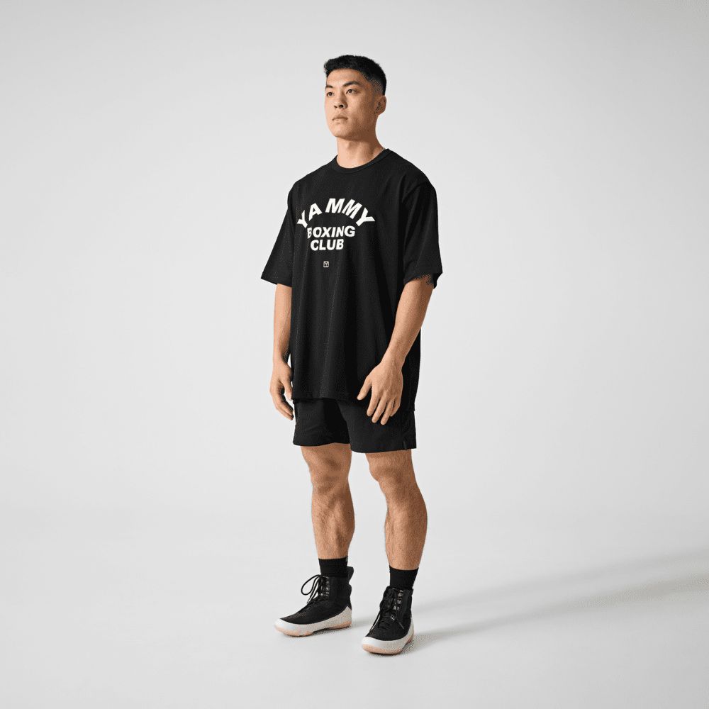 YAMMY Boxing Club T-Shirt Off-White/Black – MMA Fight Store