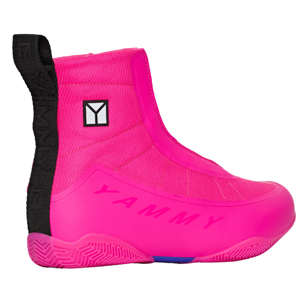 YAMMY Flux Pink Mid Boxing Shoes – MMA Fight Store