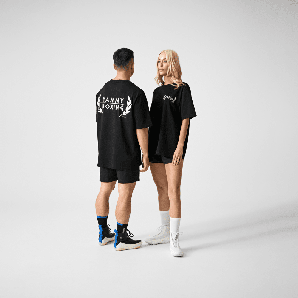 YAMMY Palace T-Shirt Off-White/Black – MMA Fight Store