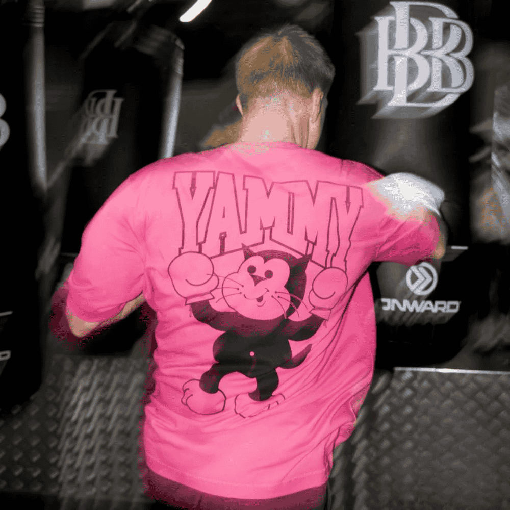 YAMMY Cat Champ Pink T-Shirt – MMA Fight Store