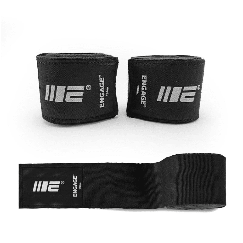 Engage 180-Inch Hand Wraps Black – MMA Fight Store