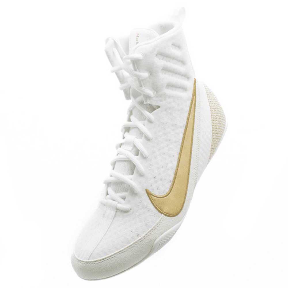 Nike Machomai 3 Boxing Shoes White/Gold – MMA Fight Store