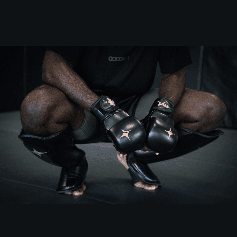 NYT Staple Series 7oz MMA Sparring Gloves Black – MMA Fight Store