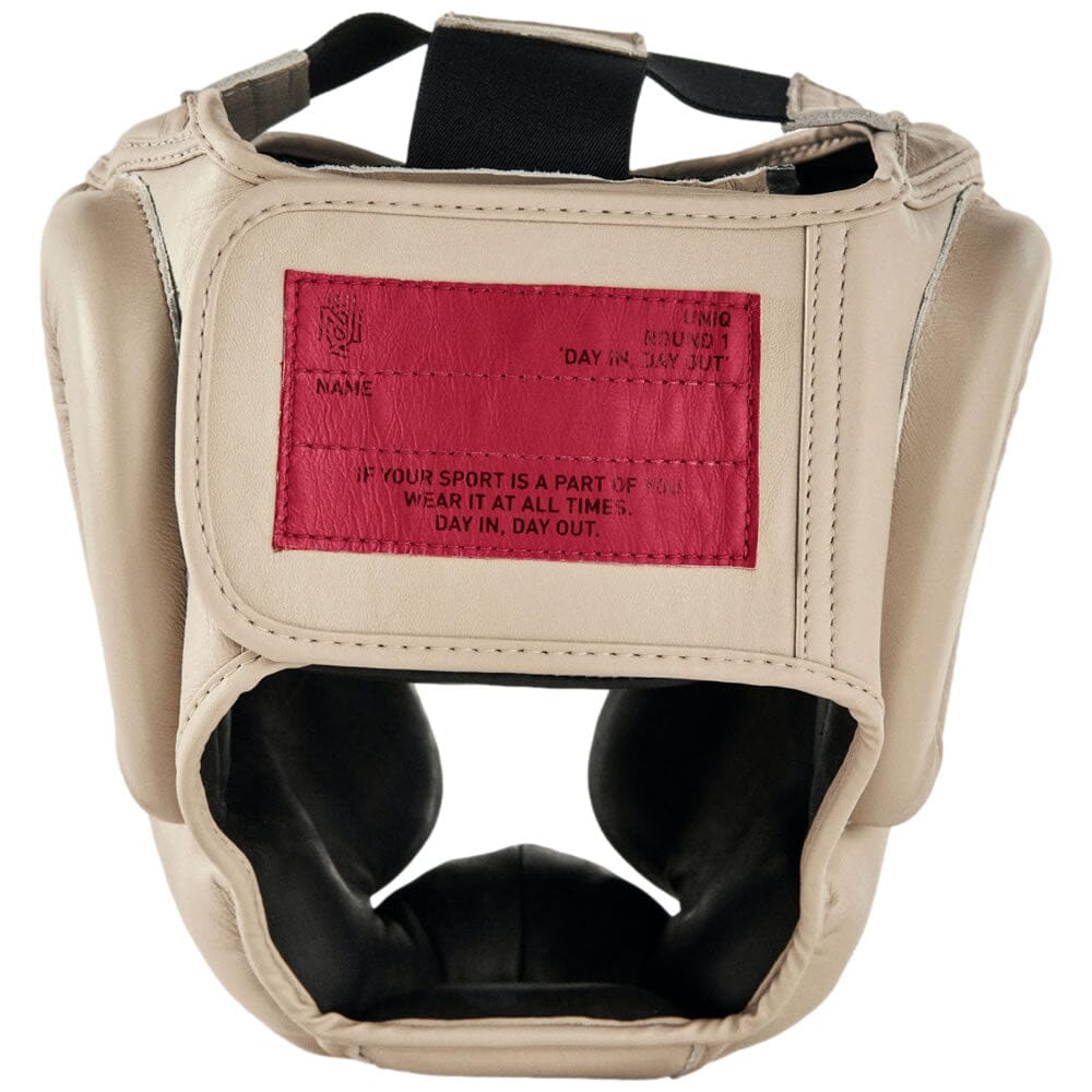 UNIQ Full Coverage Classic Boxing Head Guard Beige – MMA Fight Store