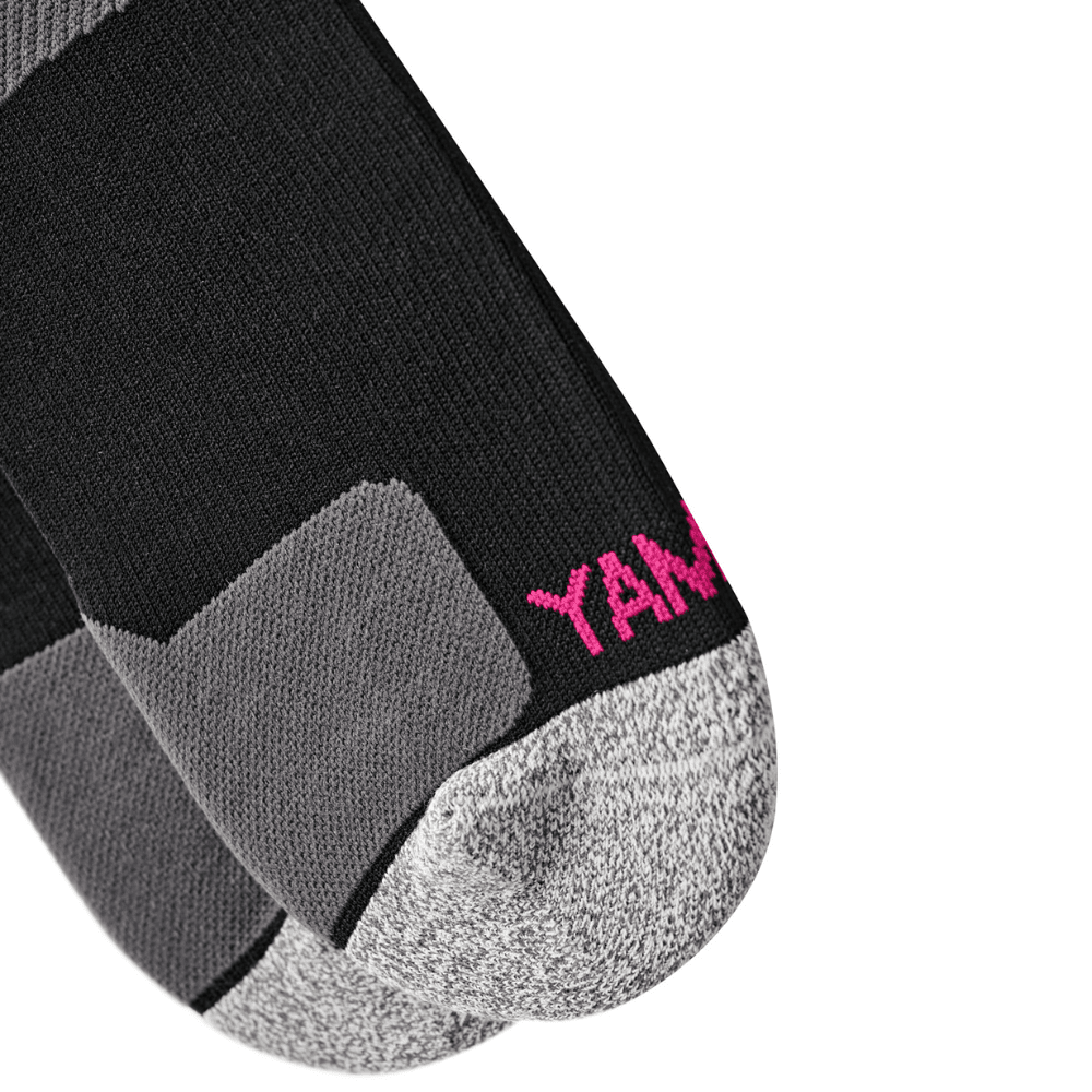 YAMMY Boxing Black/Pink Flux Mid Tech Socks – MMA Fight Store