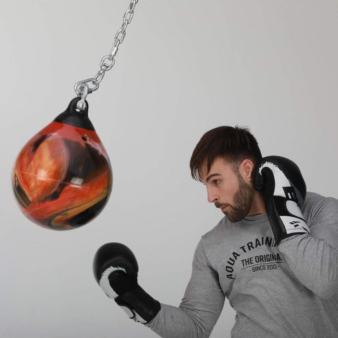 Aqua Head Hunter 9-Inch Training Bag Fireball Orange – MMA Fight Store