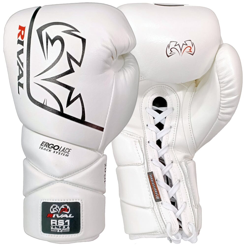 Rival RS1 Ultra Sparring Gloves 2.0 White – MMA Fight Store