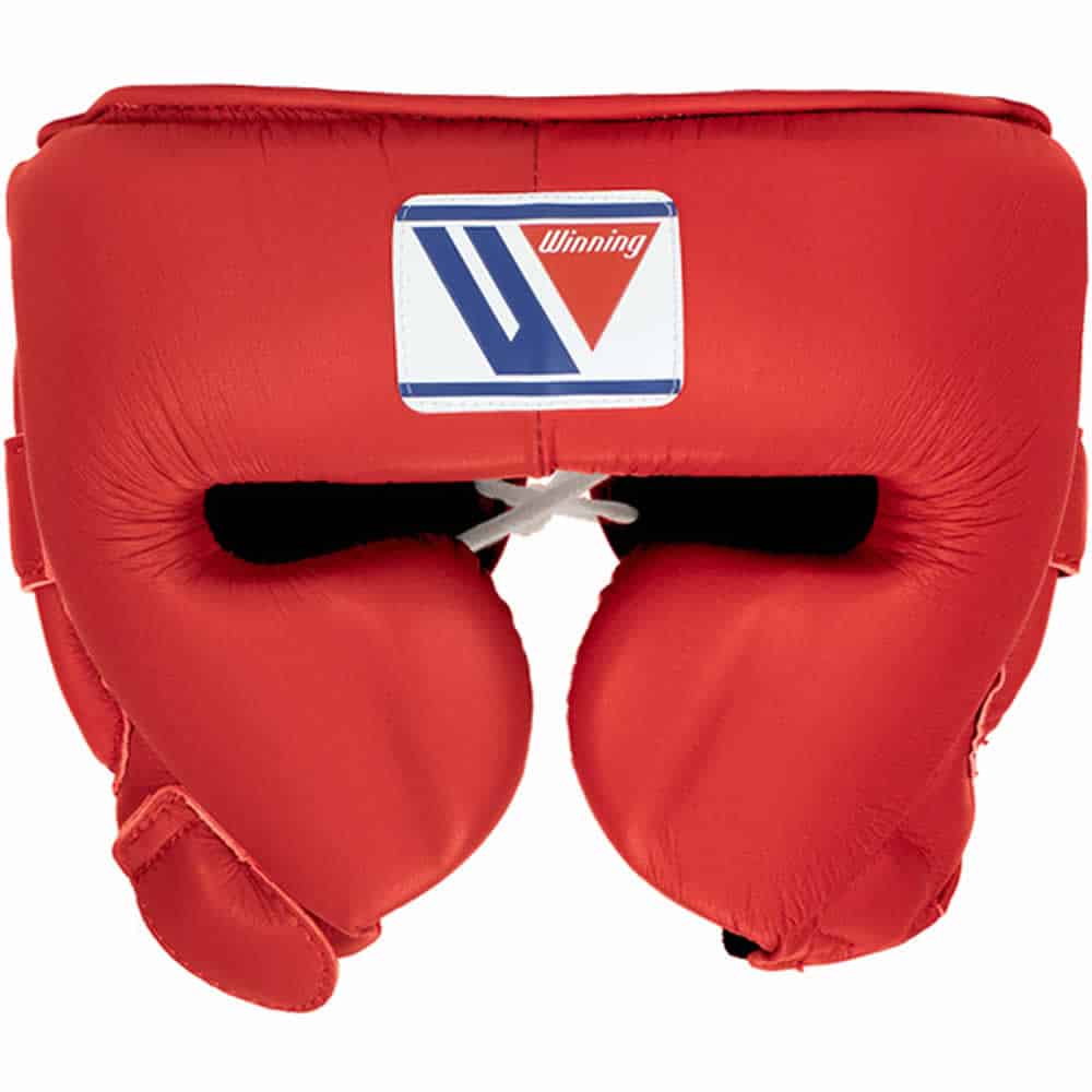 Winning FG-2900 Face Guard Head Gear Red – MMA Fight Store